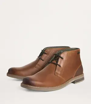 Barbour Leather Readhead Chukka Boots - Beige