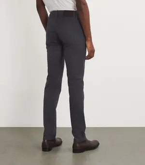 Brioni Stretch-cotton Straight-leg Chamonix Jeans - Blue