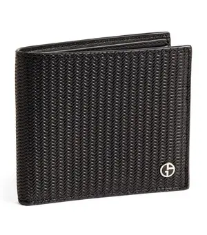 Giorgio Armani Textured Wallets For Men