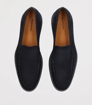 Magnanni Nubuck Leather Loafers
