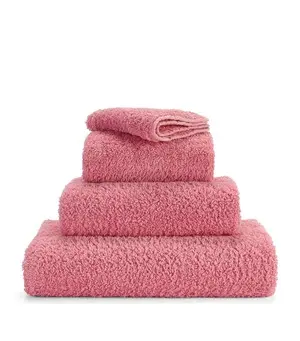 ABYSS & HABIDECOR Super Pile Face Cloth - Pink