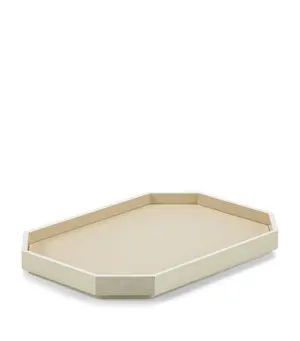 THE MARTHA, BY BACCARAT Small Octogone Tray - Clear