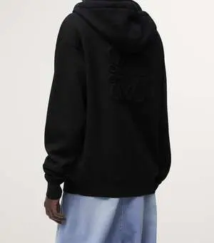 Loewe Wool Anagram Zip-up Hoodie