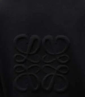 Loewe Wool Anagram Zip-up Hoodie