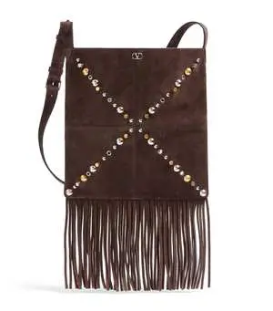 Valentino Garavani Nellcôte Cross-body Bag - Brown