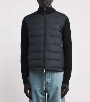 Moncler Cotton Down-front Cardigan