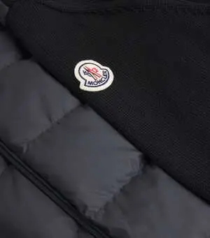 Moncler Cotton Down-front Cardigan