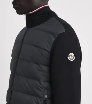 Moncler Cotton Down-front Cardigan