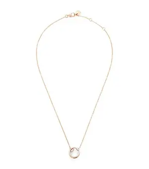 Pomellato Together Diamond Necklace - Rose Gold