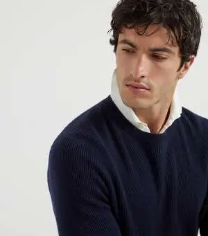 Brunello Cucinelli Cashmere Ribbed Sweater