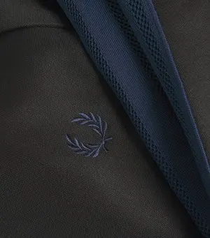 Fred Perry Contrast-tape Track Jacket - Black