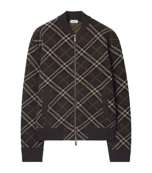 Burberry Checked Jackets For Men