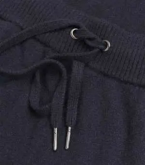 Derek Rose Cashmere Finley Sweatpants - Navy