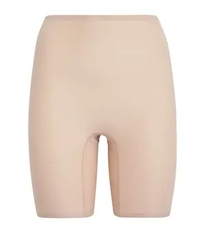 Chantelle Softstretch Mid-thigh Shorts - Beige