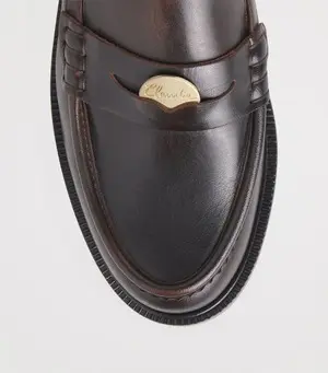 Claudie Pierlot Leather Loafers