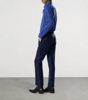 TOM FORD Cotton Voile Shirt - Blue