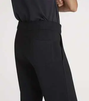 Dunhill Cotton-cashmere Sweatpants - Navy