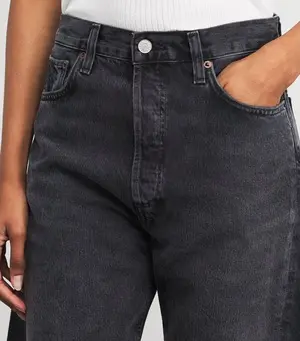 AGOLDE Luna Barrel-leg Jeans - Black