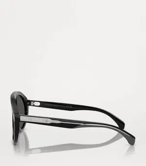 Moncler Acetate Fhaite Me6001 Sunglasses - Black
