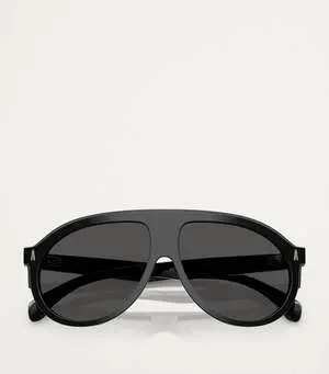 Moncler Acetate Fhaite Me6001 Sunglasses - Black