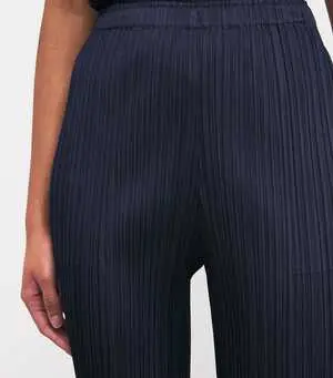 Issey Miyake Pleated Trousers - Navy