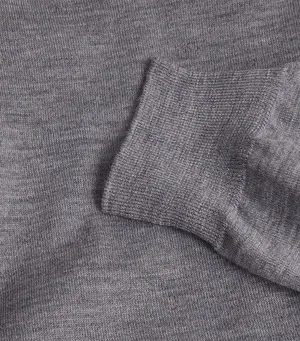 LARDINI Virgin Wool Crew-neck Sweater