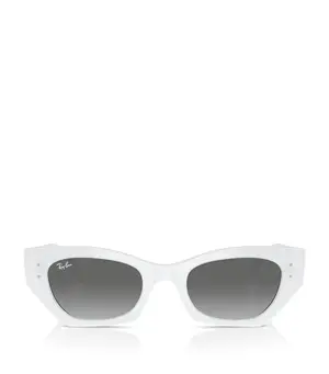 Ray-ban Zena Cat Eye Sunglasses - White
