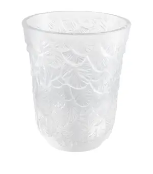 Lalique Crystal Grand-duc Votive - Clear