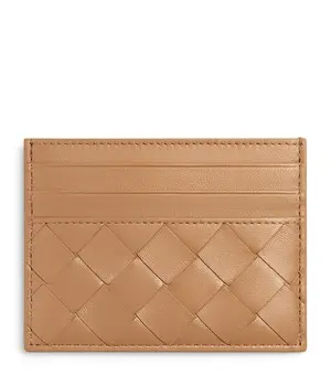 Bottega Veneta Nappa Leather Card Holder - Neutral