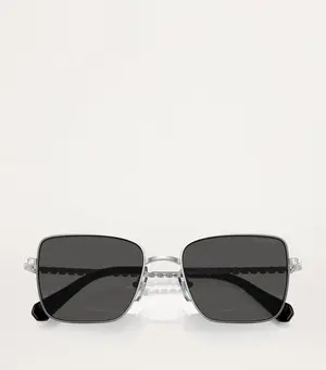 SWAROVSKI Metal Sk7015 Sunglasses - Silver
