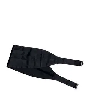 Brunello Cucinelli Cotton-silk Cummerbund - Black