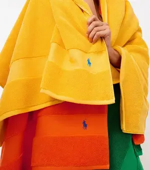 Ralph Lauren Polo Player Guest Towel - Yellow