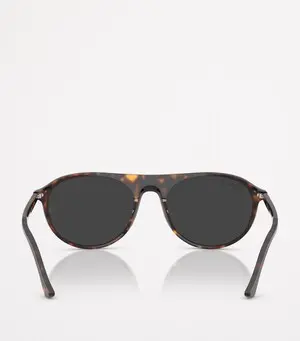 Ray-ban Rounded Square Sunglasses - Brown