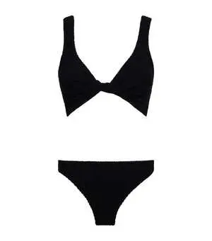 Hunza G Coverage Juno Bikini - Black