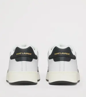 Saint Laurent Leather Sl/61 Low-top Sneakers - White