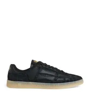 Amiri Pacific Bones Low-top Sneakers - Black