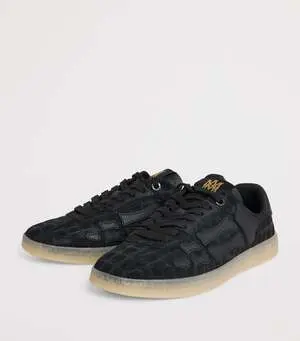 Amiri Pacific Bones Low-top Sneakers - Black