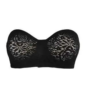 Wacoal Lace Halo Strapless Bra - Black