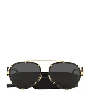 Versace Vintage Icon Pilot Sunglasses - Black