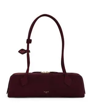 Alaïa Le Teckel Medium Shoulder Bag - Red
