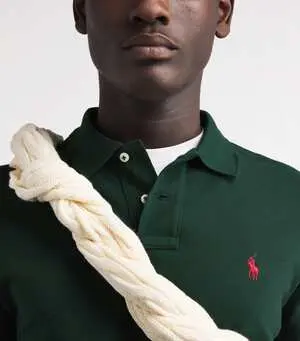 Polo Ralph Lauren Custom Slim-fit Polo Shirt - Green