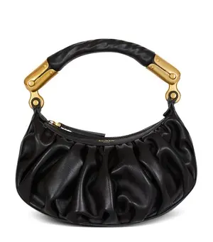 Balmain Ebene Mini Top-handle Bag - Black