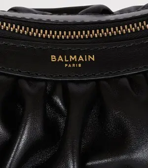 Balmain Ebene Mini Top-handle Bag