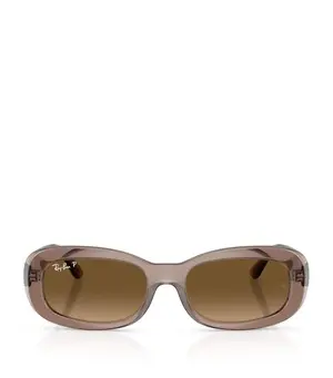 Ray-ban Ritual Oval Sunglasses - Beige
