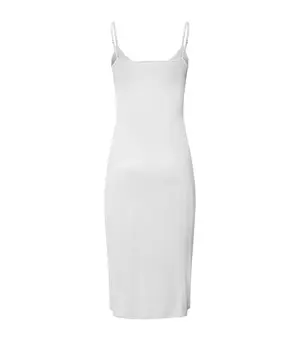 Hanro Satin Midi Dress - Ivory