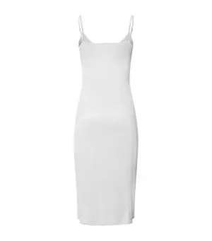 Hanro Satin Midi Dress - Ivory