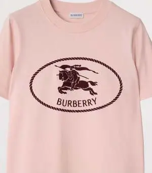 Burberry Equestrian Knight Design T-shirt - Pink
