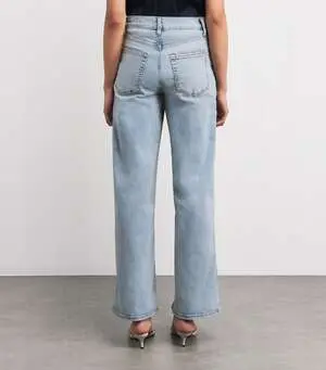 FRAME Le Slim Palazzo Wide-leg Jeans - Blue