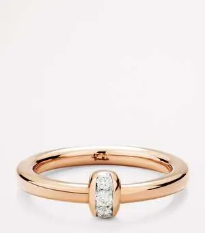 Pomellato Together Diamond Ring - Rose Gold