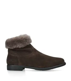 Papouelli Textured Boots For Women